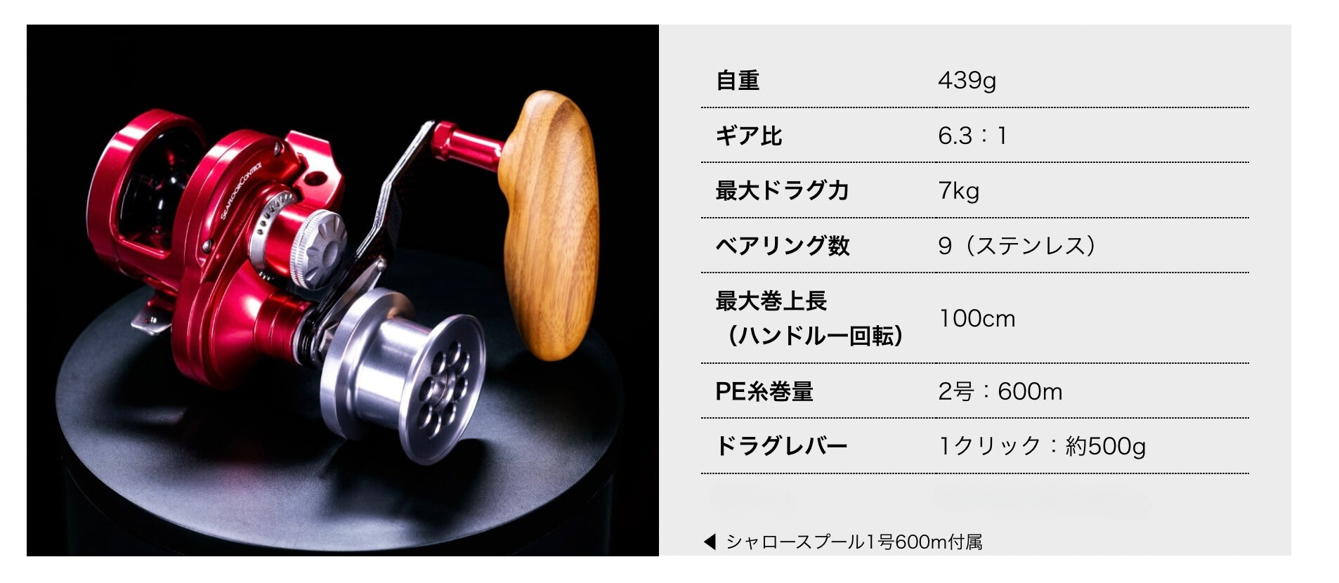 【SEAFLOOR CONTROL】”LIMITED SEIQZ l リミテッド シーク”真紅に輝く最高峰クオリティジギングリール！ - 道東の釣りならブルーマリン